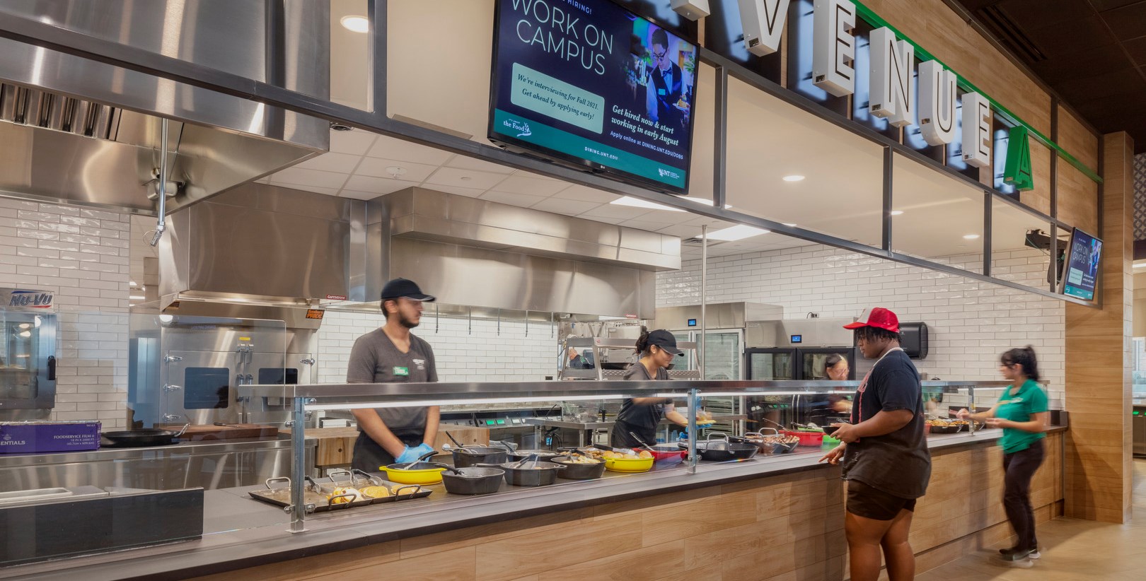 University of North Texas Eagle Landing Dining Hall