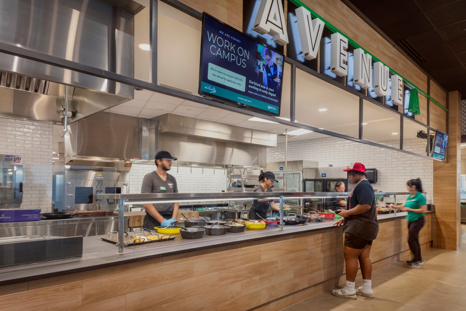 University of North Texas Eagle Landing Dining Hall