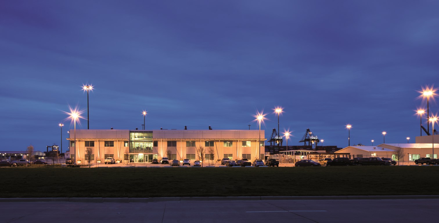 Port of Houston, Admin Gate Building at Bayport Terminal