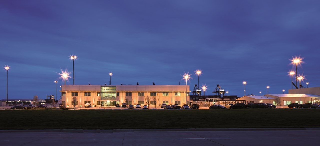 Port of Houston, Admin Gate Building at Bayport Terminal