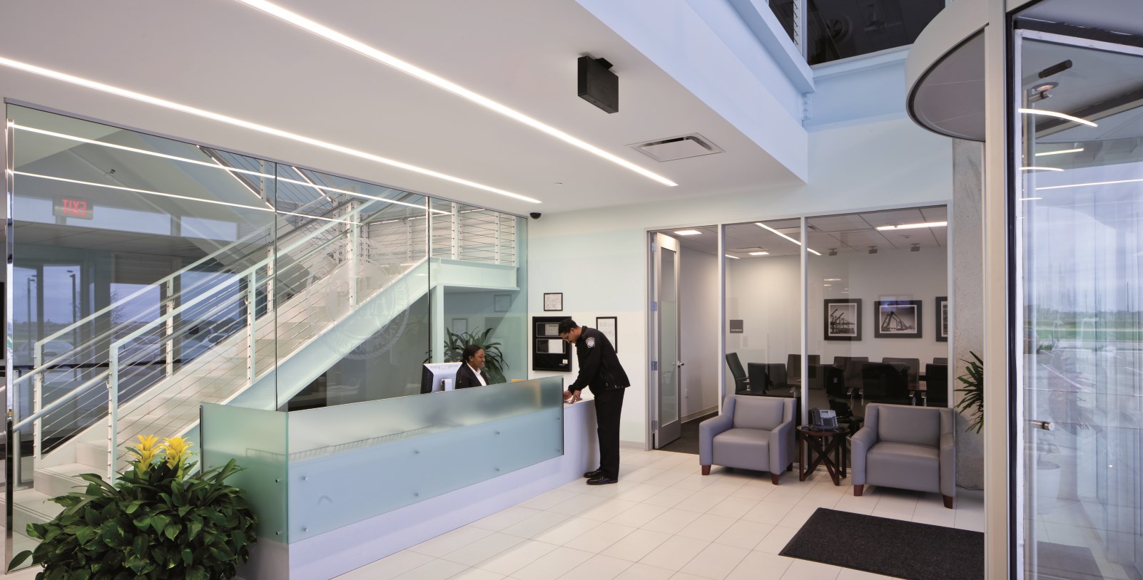 Port of Houston, Admin Gate Building at Bayport Terminal