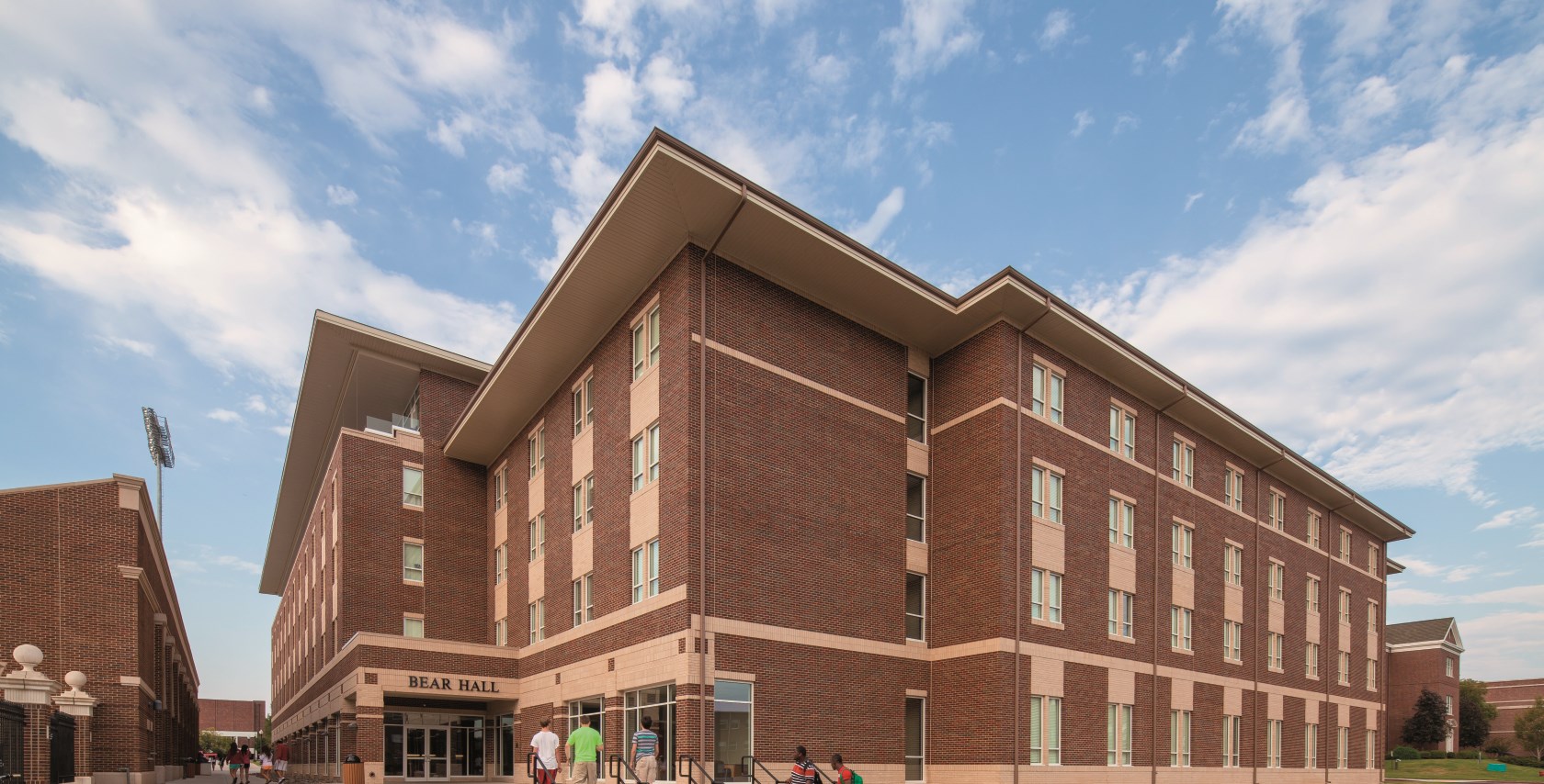 University of Central Arkansas, Bear Hall and Stadium Skybox