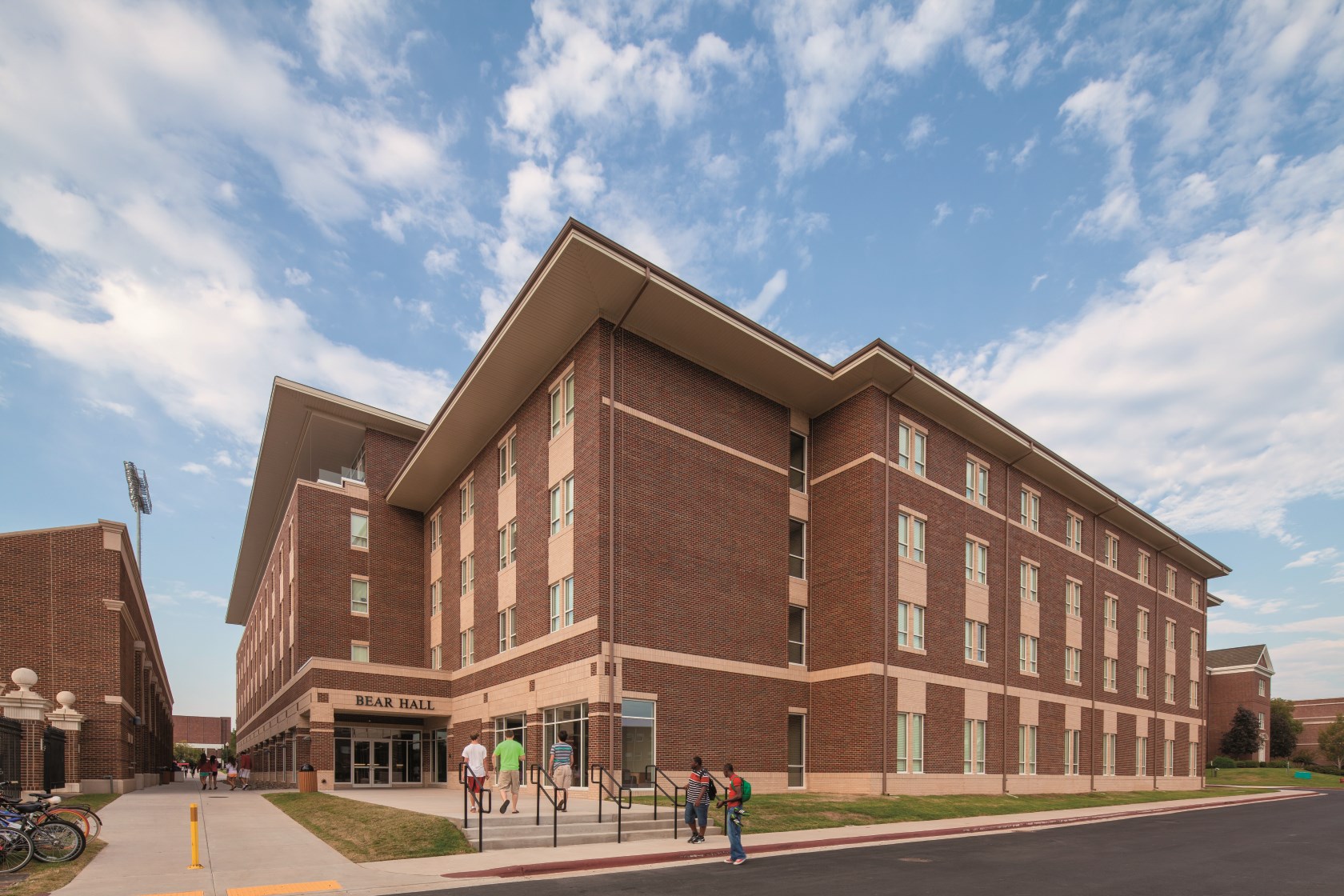 University of Central Arkansas, Bear Hall and Stadium Skybox
