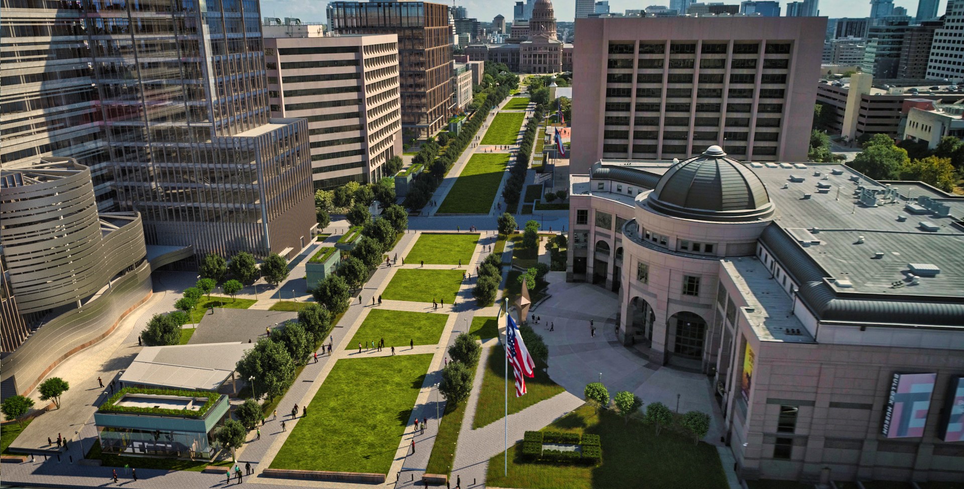 TFC Capitol Complex, Texas Mall & Garage