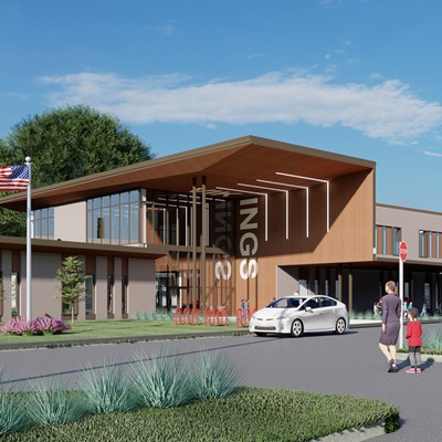 The Kinkaid School / Dining Hall & Learning Center