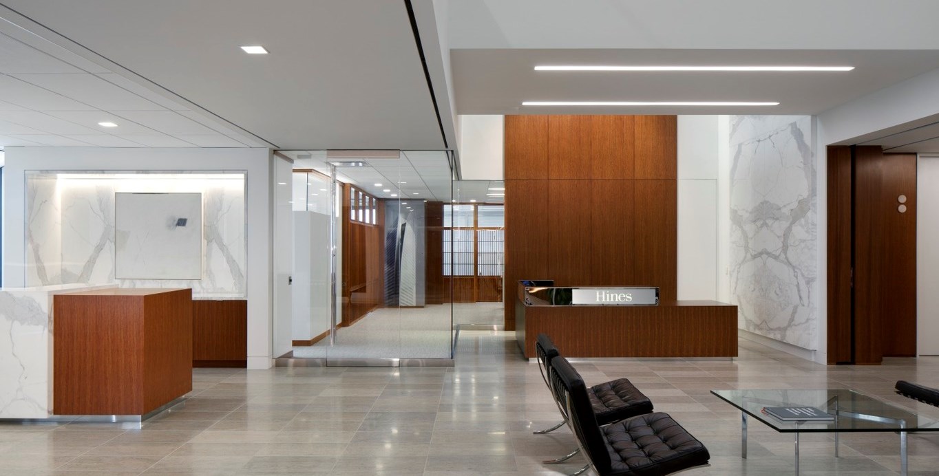 Hines Corporate Headquarters Executive Floors at Williams Tower