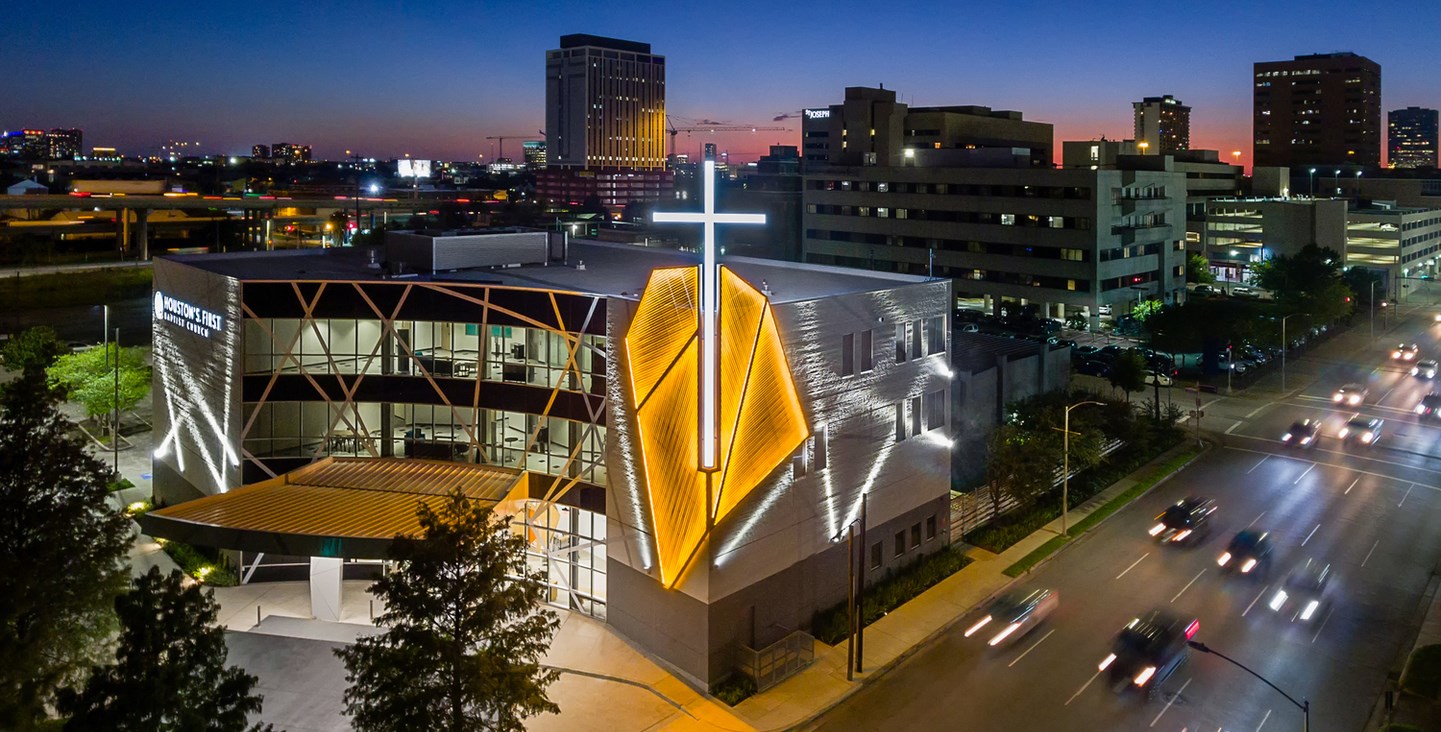 Houston's First Baptist Church - Downtown