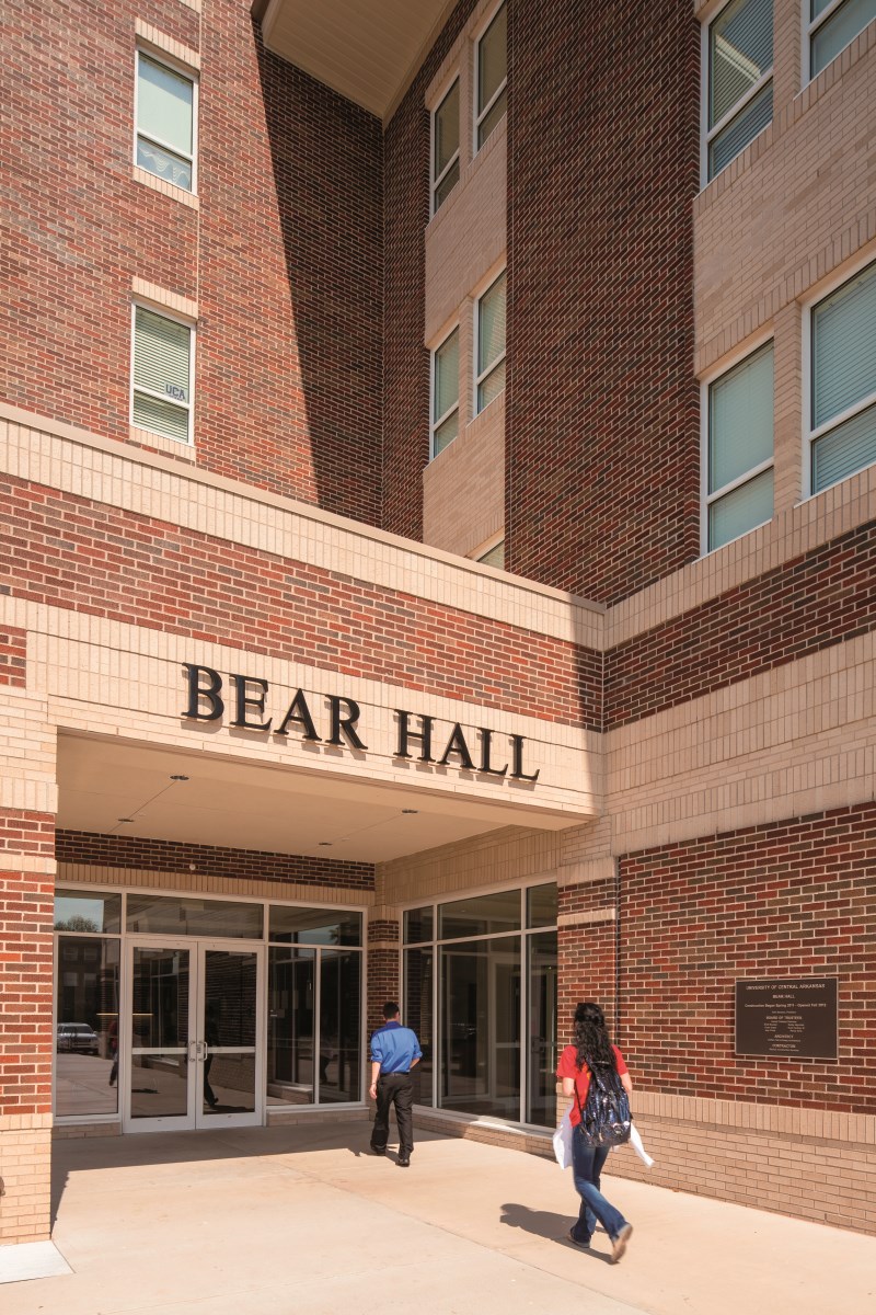 University of Central Arkansas, Bear Hall and Stadium Skybox