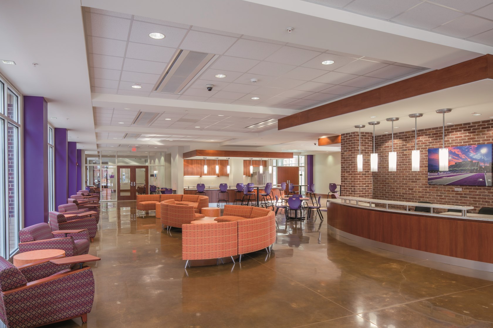 University of Central Arkansas, Bear Hall and Stadium Skybox
