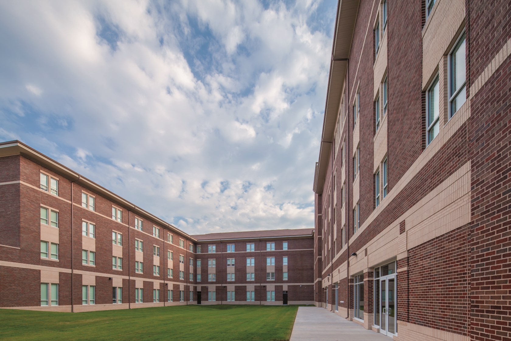 University of Central Arkansas, Bear Hall and Stadium Skybox