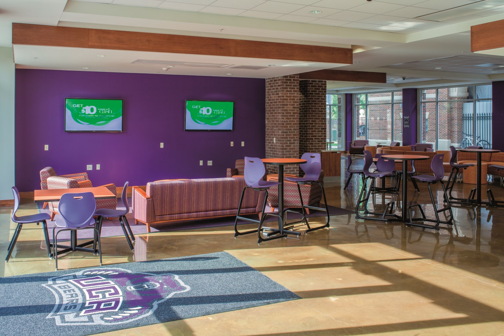 University of Central Arkansas, Bear Hall and Stadium Skybox