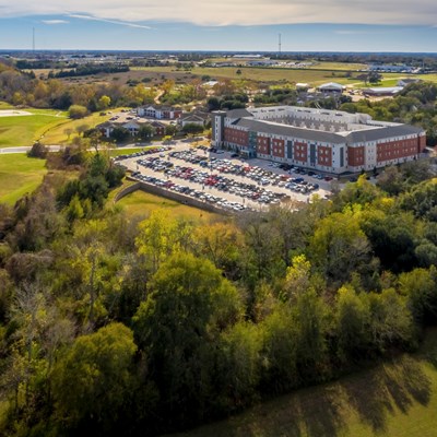 University of Central Arkansas, Bear Hall and Stadium Skybox
